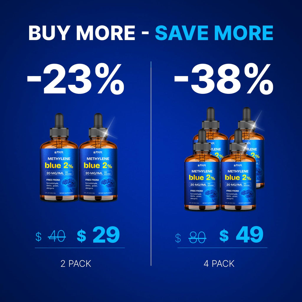 Methylene Blue multivitamins for daily health