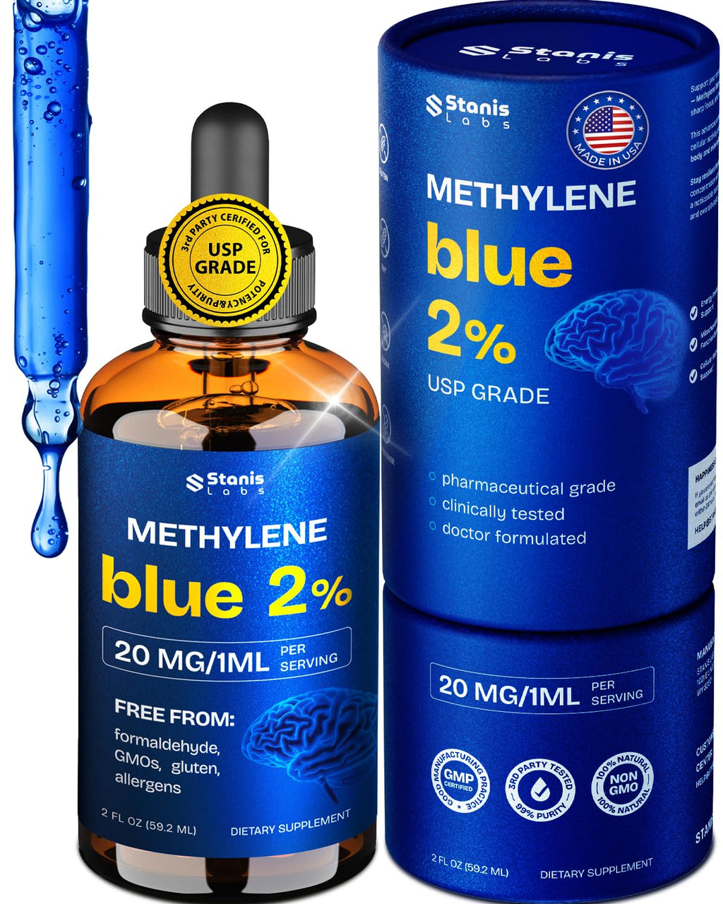 Methylene Blue multivitamins for energy