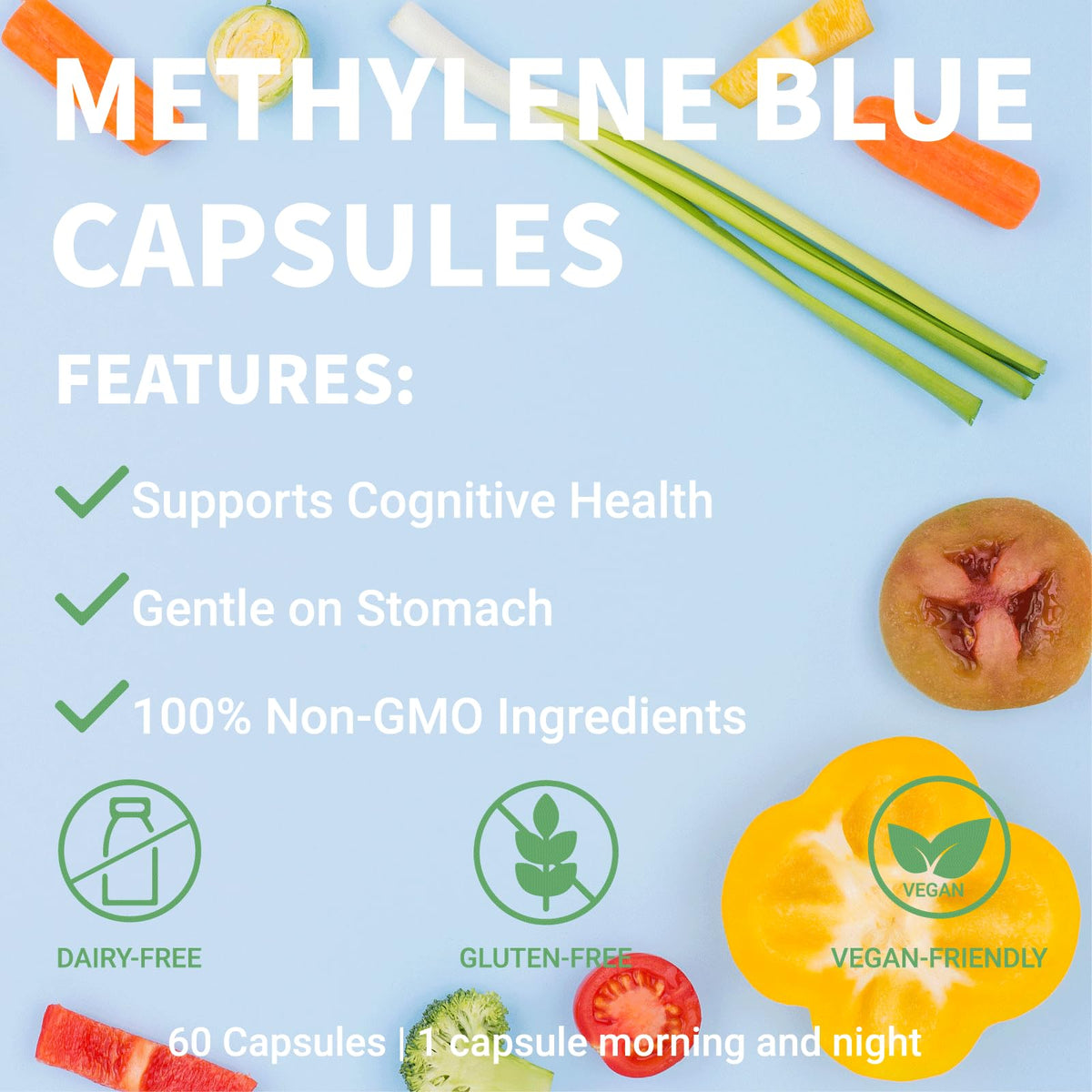 Methylene Blue supplement for memory boost