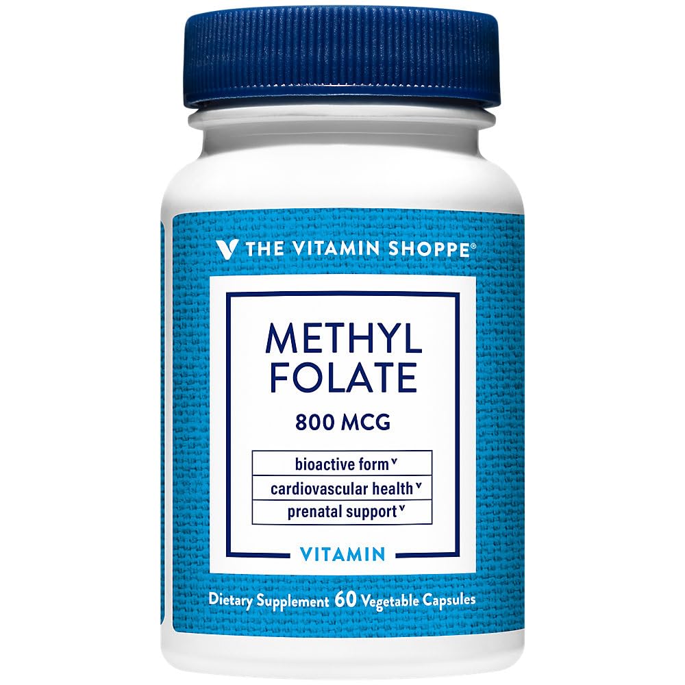 Methylfolate 400 mcg prenatal vitamins