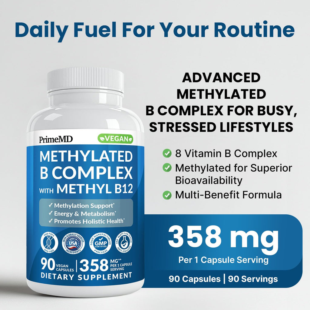 Methylfolate and B12 health benefits