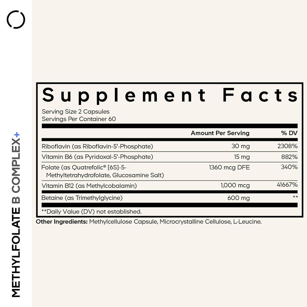 Methylfolate B complex for energy