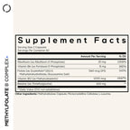 Methylfolate B complex for energy