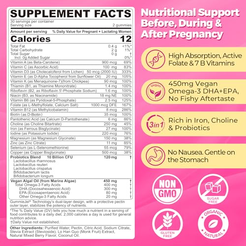 methylfolate enriched prenatal vitamins