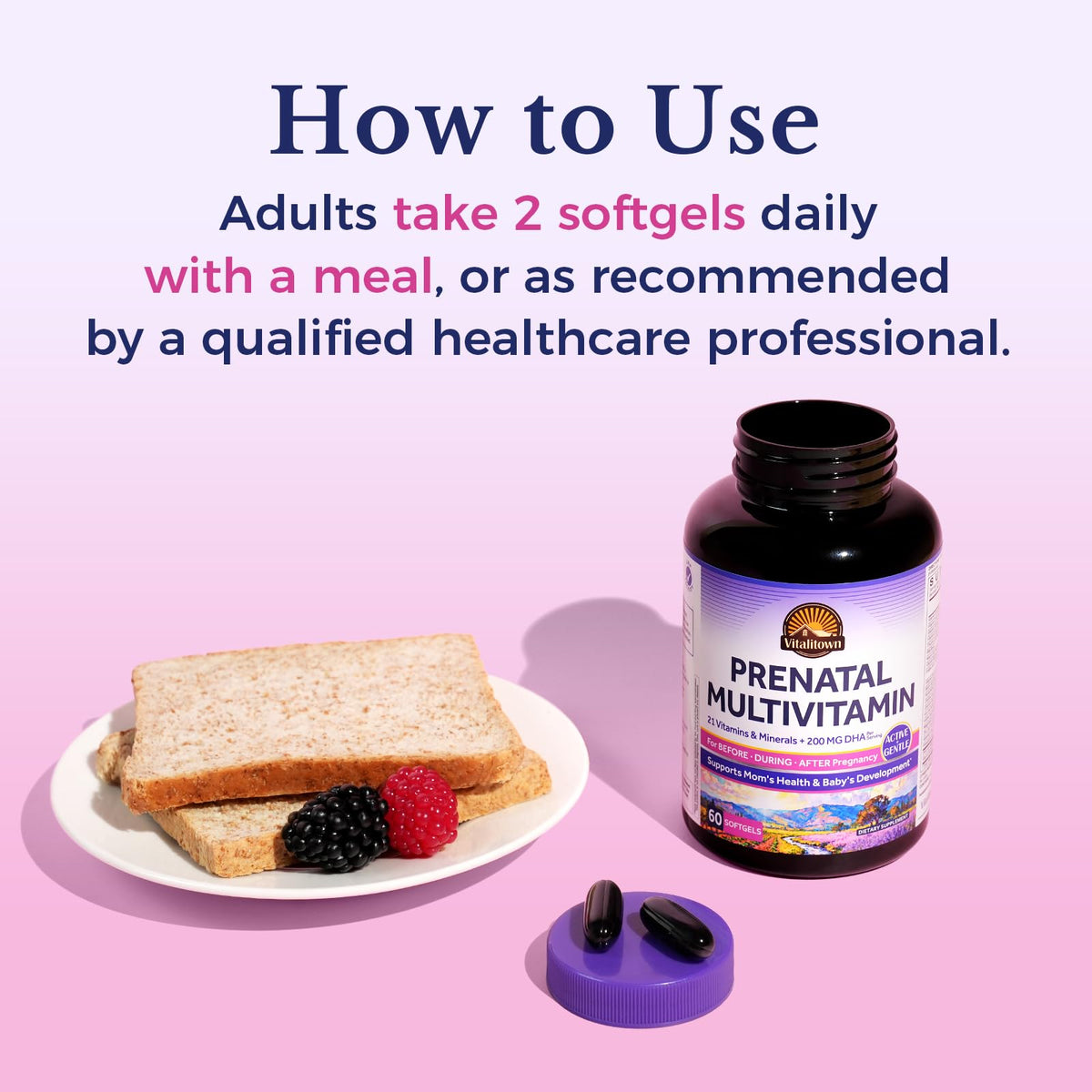 methylfolate enriched prenatal vitamins