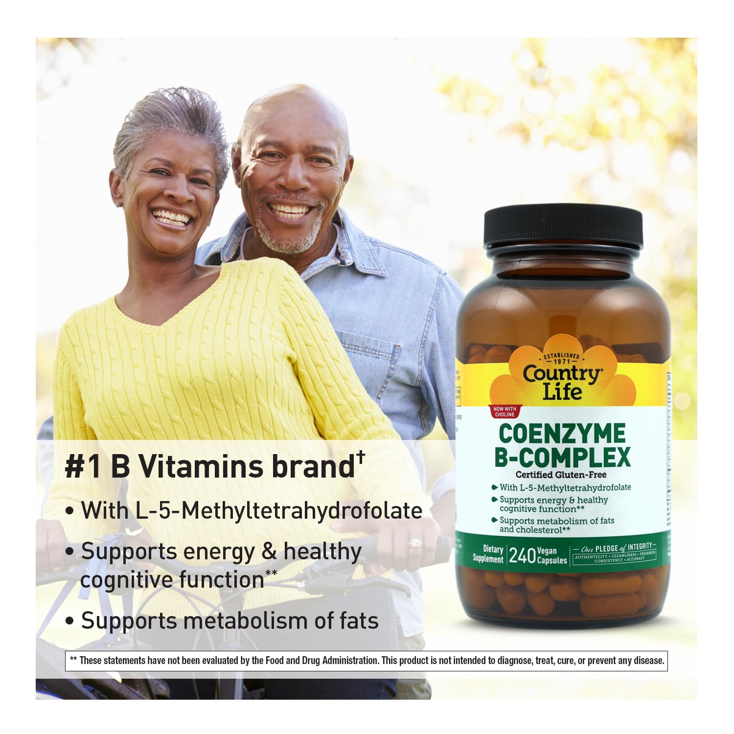 Methylfolate enriched vitamin b complex