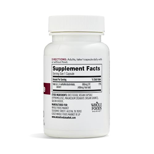 Methylfolate for energy support