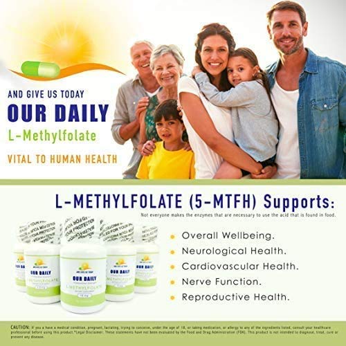 Methylfolate for healthy brain function
