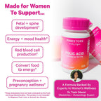 Methylfolate for healthy fetal development