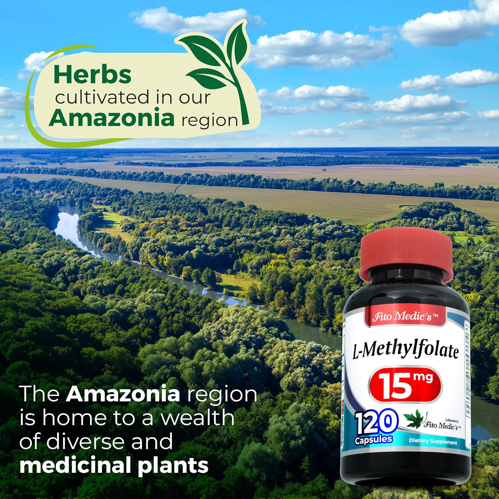 Methylfolate for mood and wellness