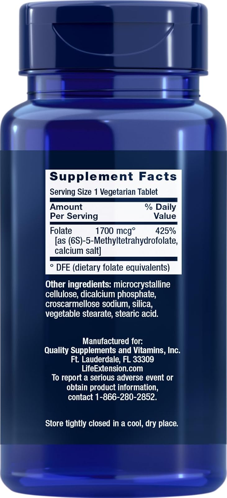 methylfolate for optimal health support
