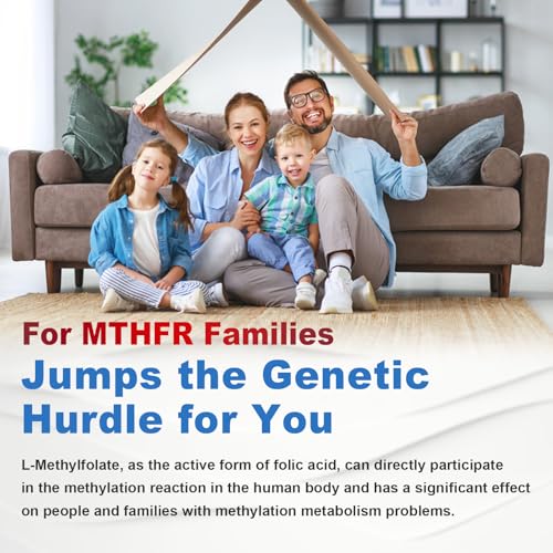 Methylfolate gummies for prenatal health