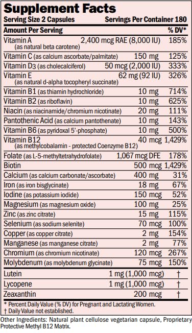Methylfolate prenatal vitamins for fetal health