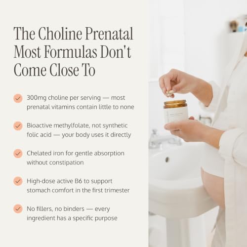 Methylfolate prenatal vitamins for mothers