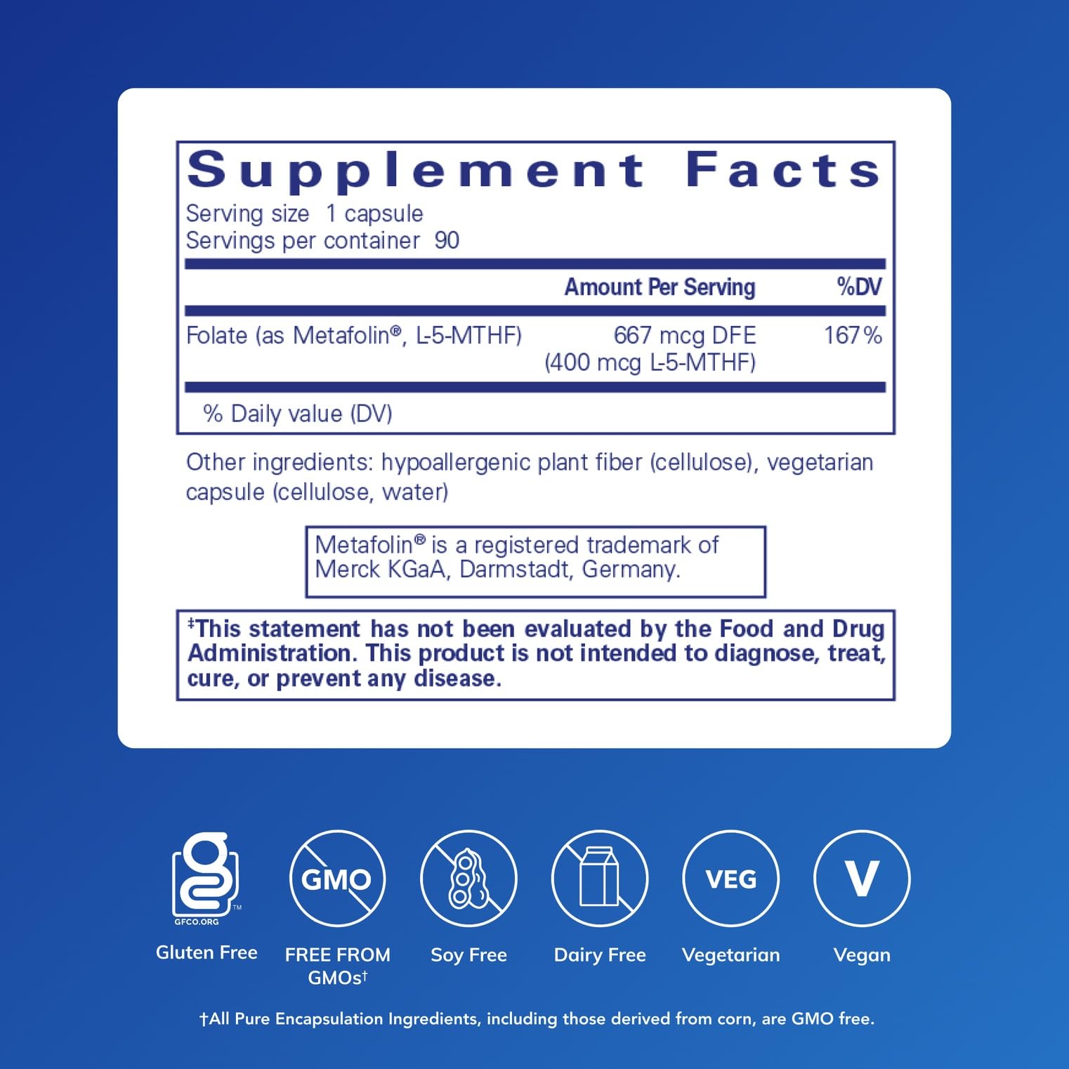 methylfolate supplement for daily health