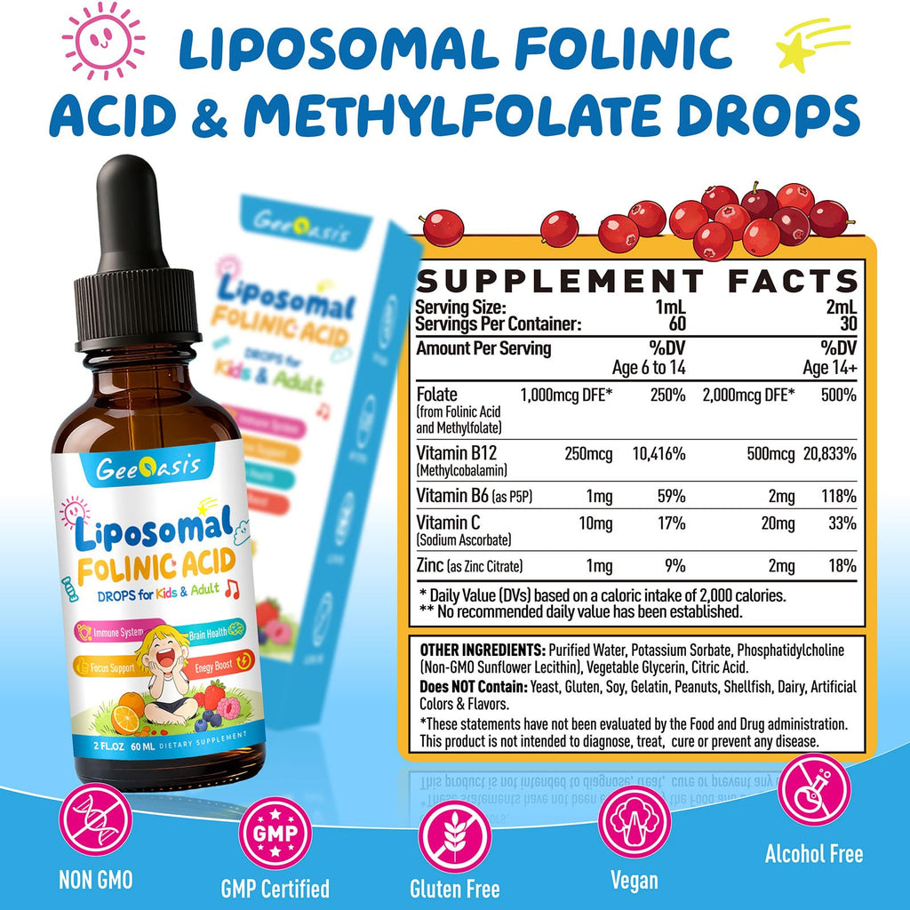 methylfolate supplement for energy support