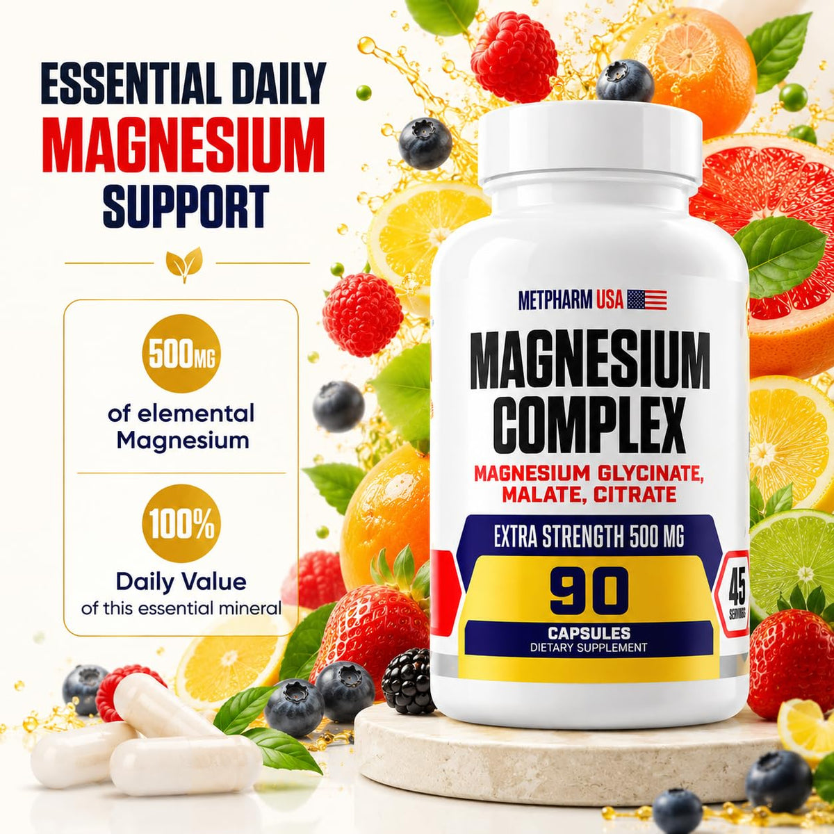 MetpharmUSA magnesium for better sleep