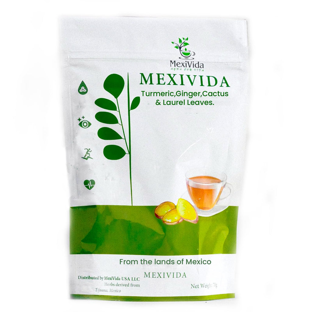 MexiVida ginger turmeric tea benefits