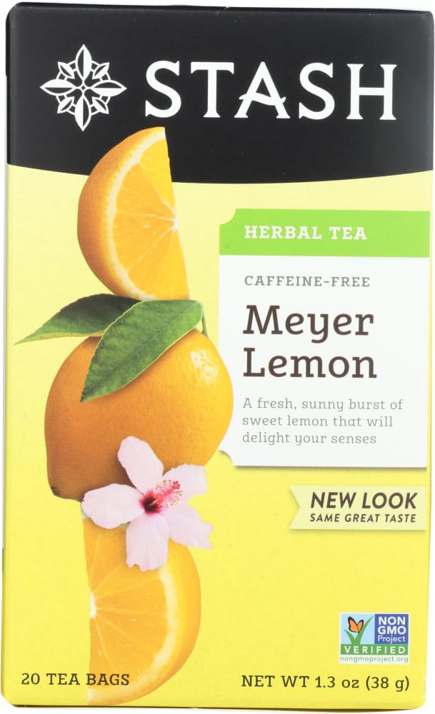 Meyer lemon herbal tea bags