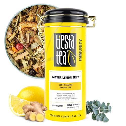Meyer lemon zest herbal tea