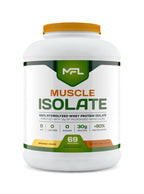 MFL whey protein banana cream flavour
