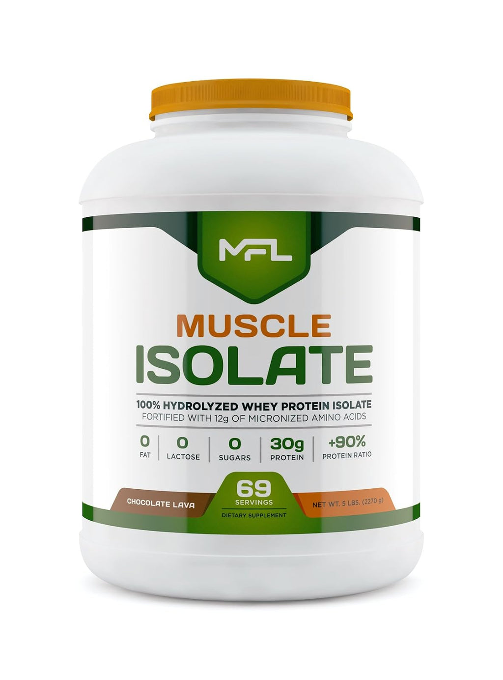 MFL whey protein chocolate flavour