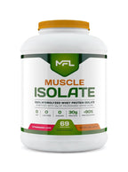 MFL whey protein strawberry cream flavor