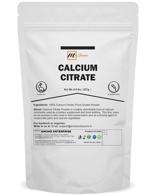 mGanna calcium citrate powder supplement