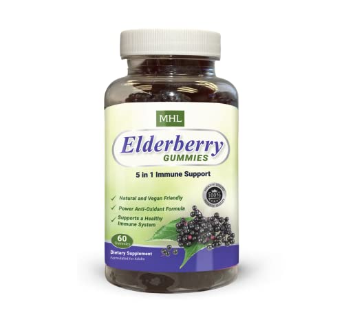 MHL elderberry gummies for immunity
