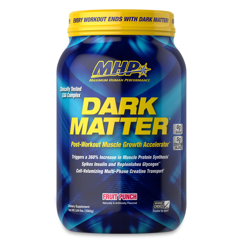 MHP Dark Matter post workout recovery