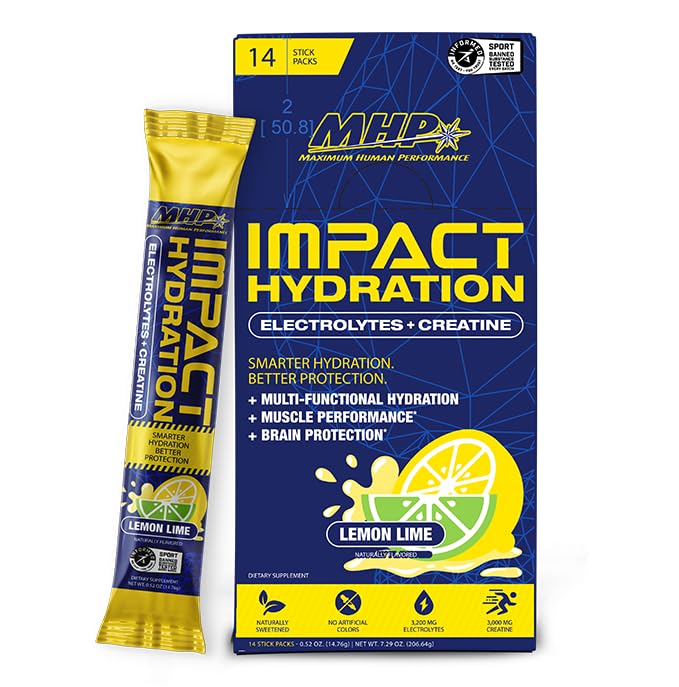 MHP electrolyte creatine stick packs