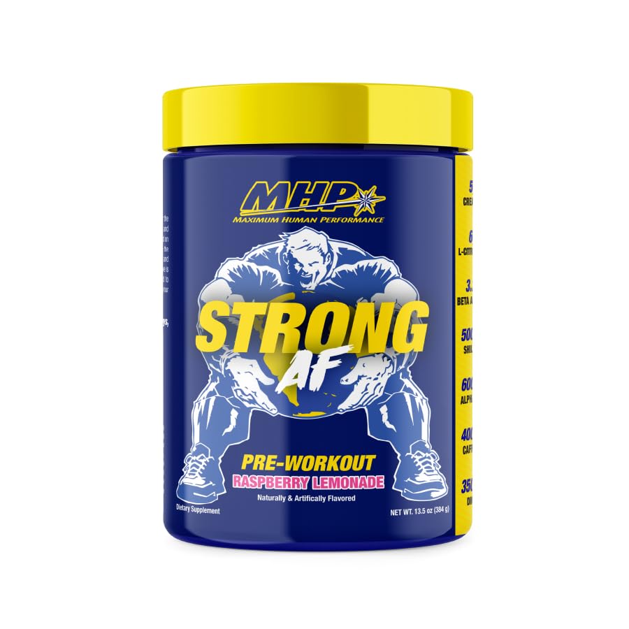 MHP Strong AF pre-workout energy boost