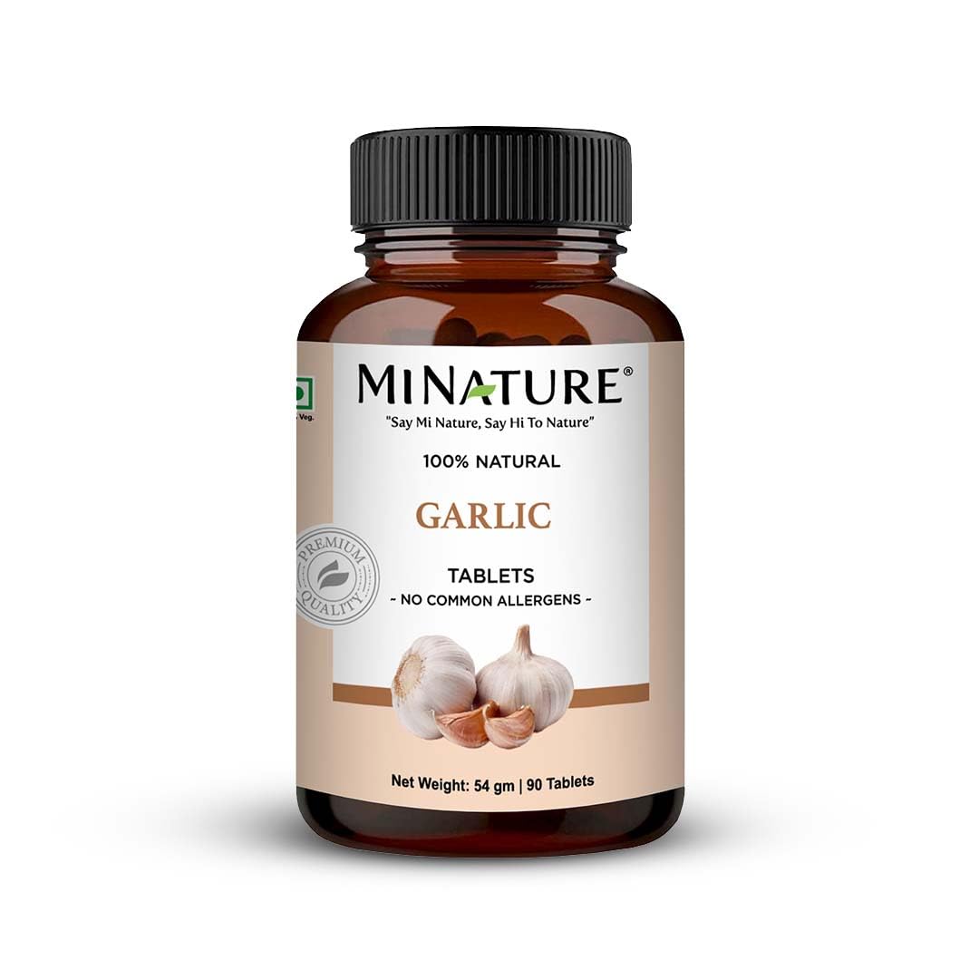 mi Nature garlic tablets for health