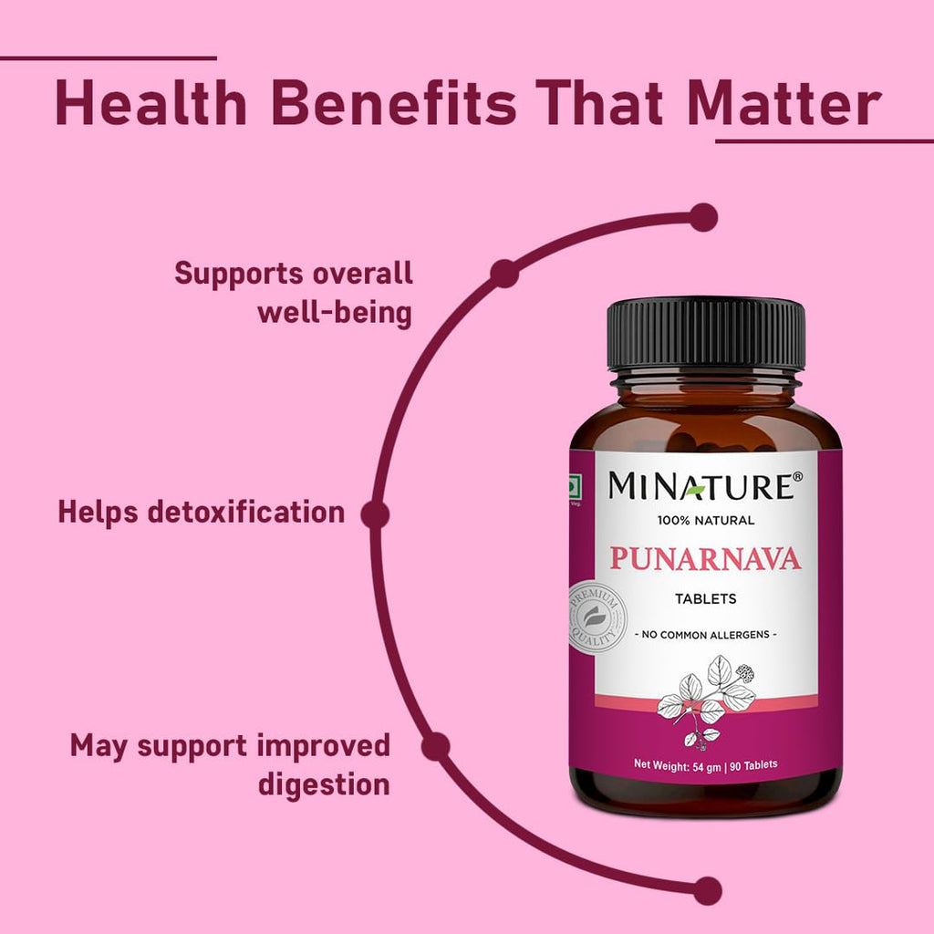 mi Nature Punarnava for detox support