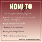 mi nature turmeric powder for skin health