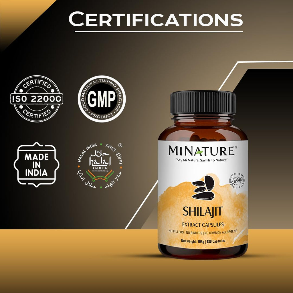 mi Nature vegan shilajit benefits
