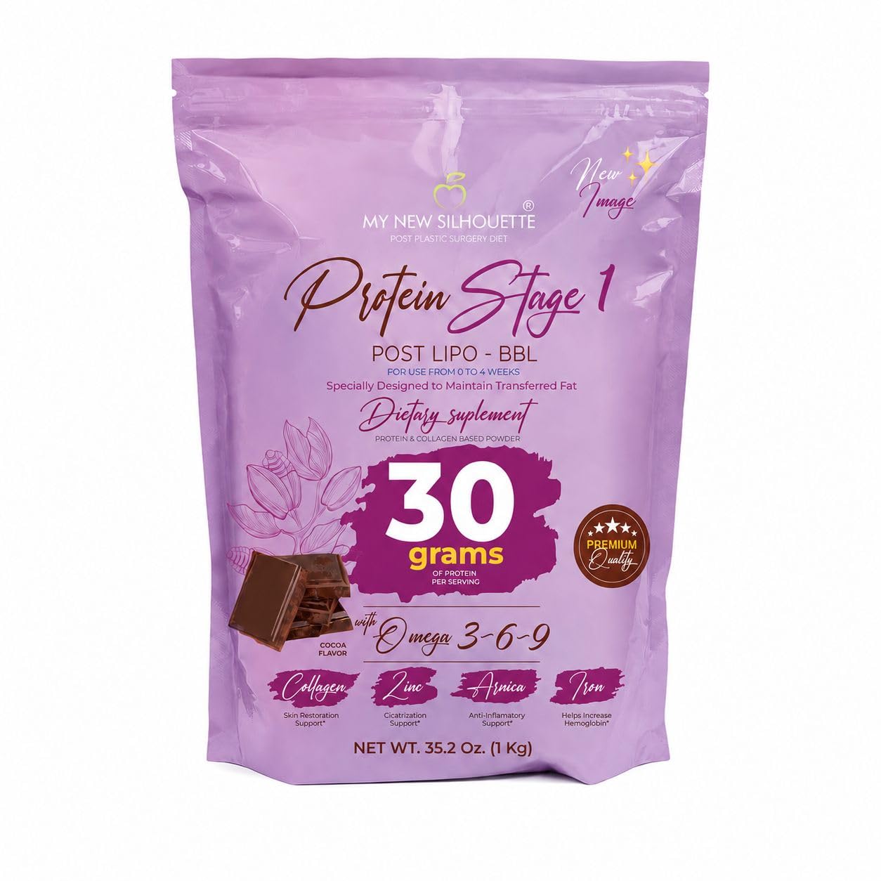 MI NUEVA SILUETA chocolate protein shake
