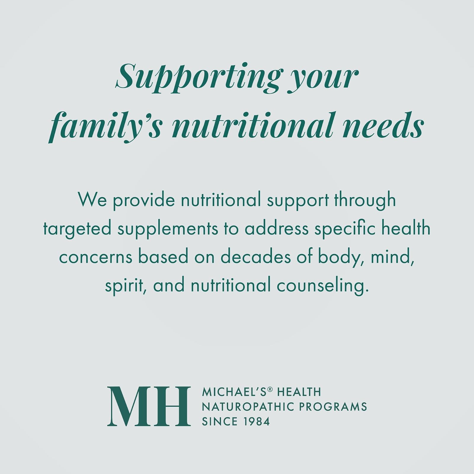 Michael's Health enzymes for digestive wellness