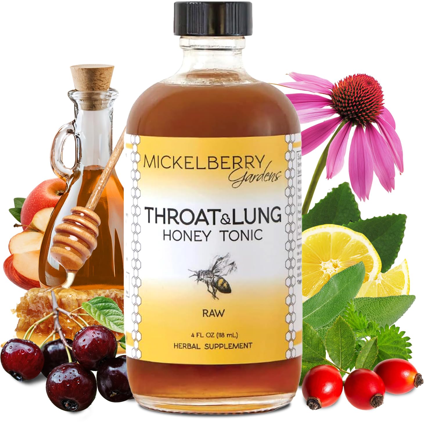 Mickelberry Gardens cough syrup for sore throat