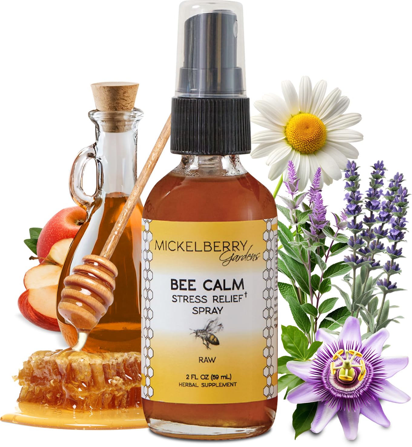 Mickelberry Gardens relaxation honey spray