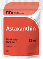 Micro Ingredients Astaxanthin 12 mg softgels