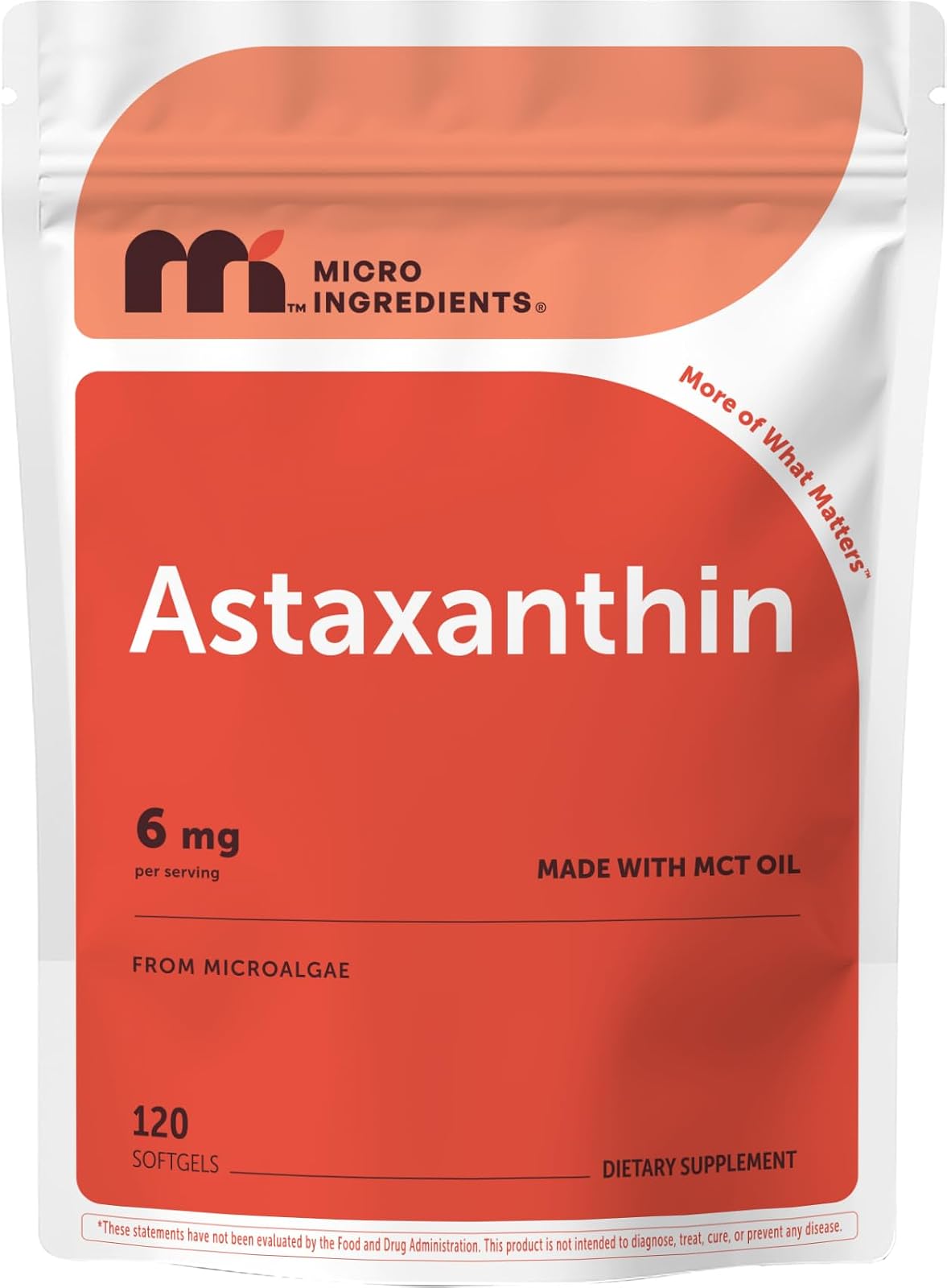 Micro Ingredients Astaxanthin softgels