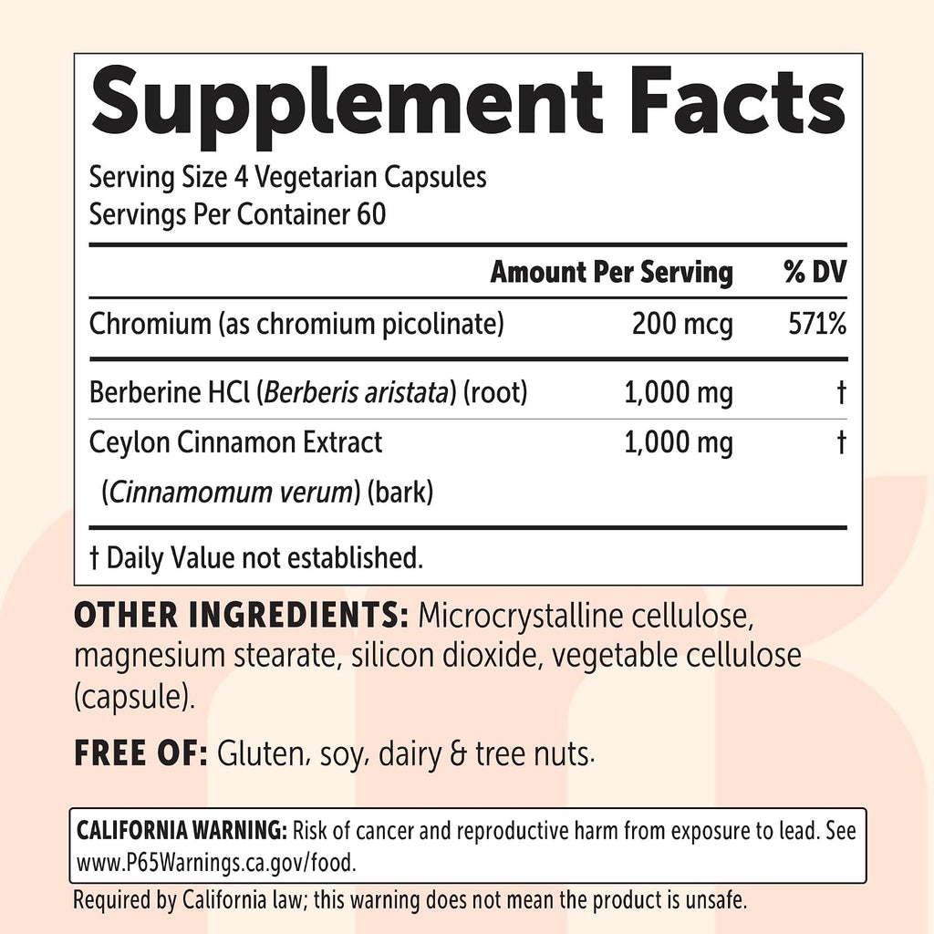 Micro Ingredients berberine for metabolic support