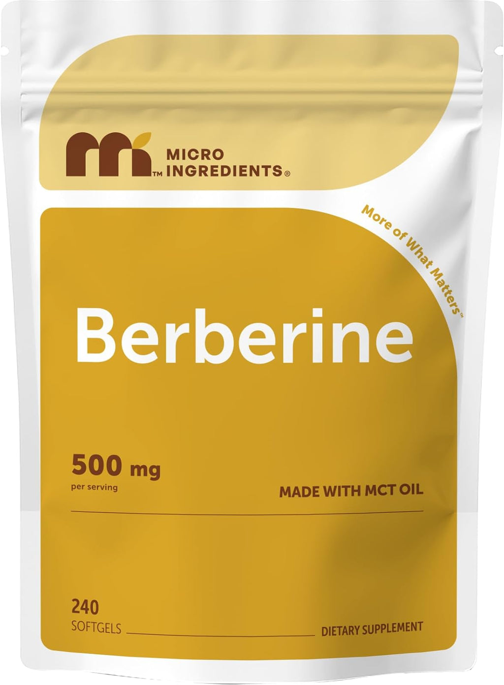 Micro Ingredients Berberine HCl supplement