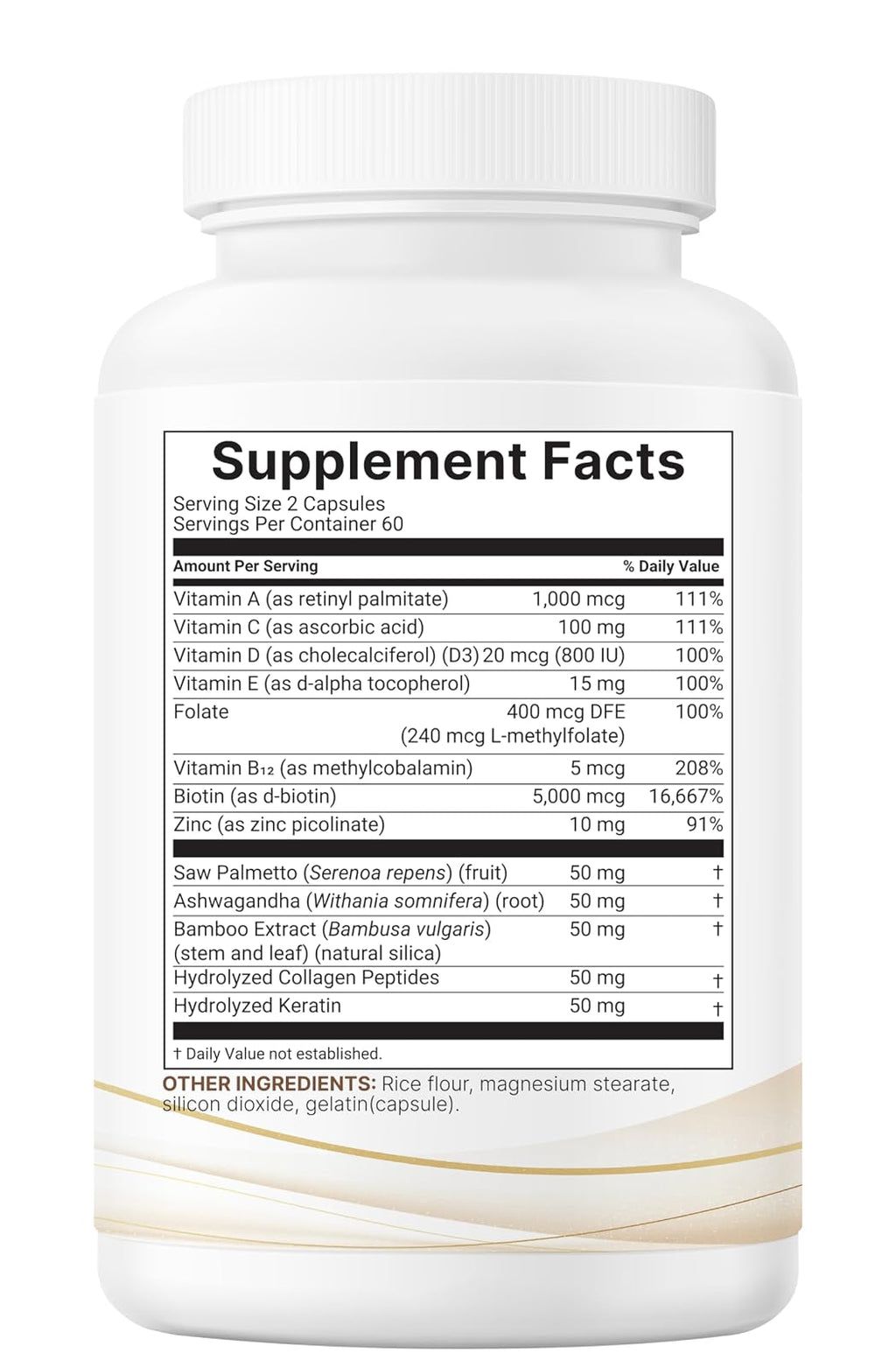 Micro Ingredients biotin for hair vitality