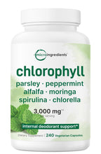 Micro Ingredients chlorophyll super greens capsules