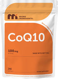 Micro Ingredients CoQ10 softgels for energy