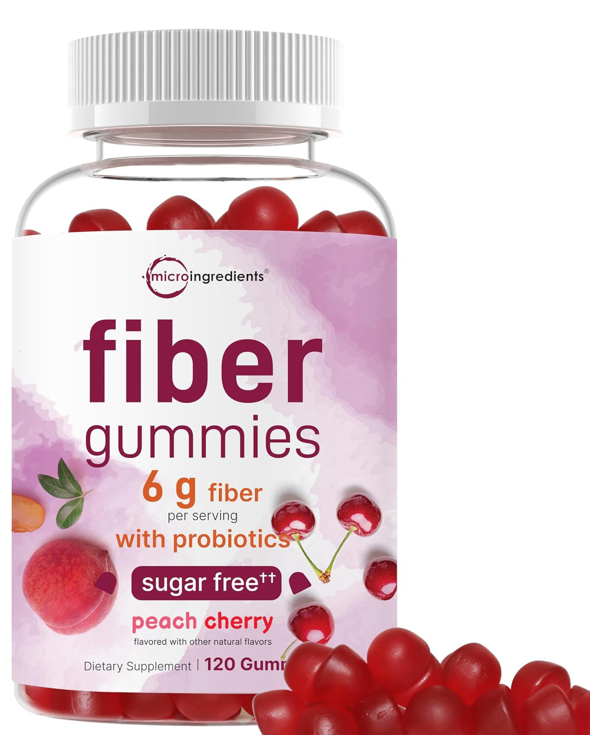 Micro Ingredients fiber gummies for digestion