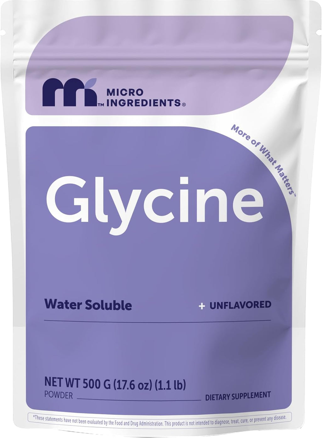 Micro Ingredients glycine powder for muscle recovery