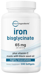 Micro Ingredients iron supplement benefits